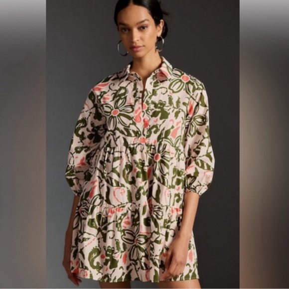 Anthropologie | Dresses | Maeve By Anthropologie The Bettina Tiered ...